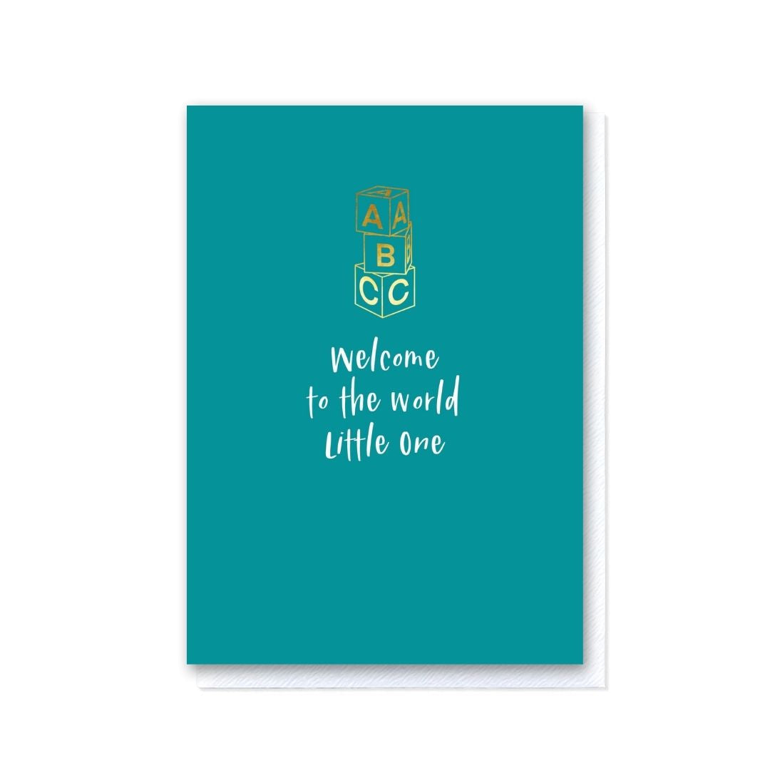 Welcome to the world little one Teal – Grace Jackson Retail